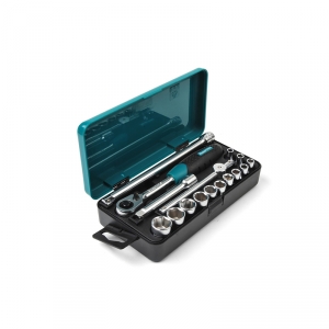 Kamasa 3/8" Socket wrench set, 34 parts, MM